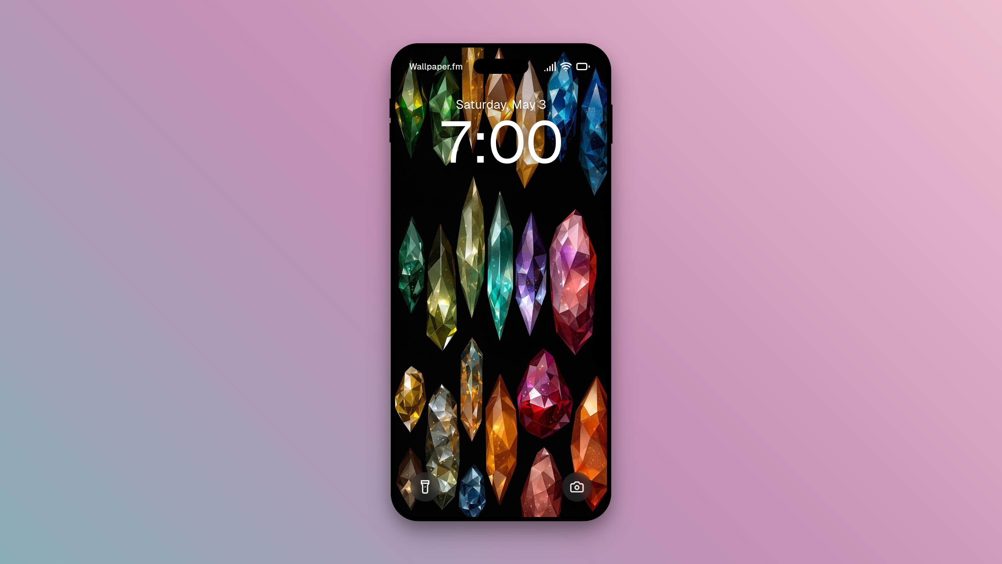 Crystalline Color Cascade