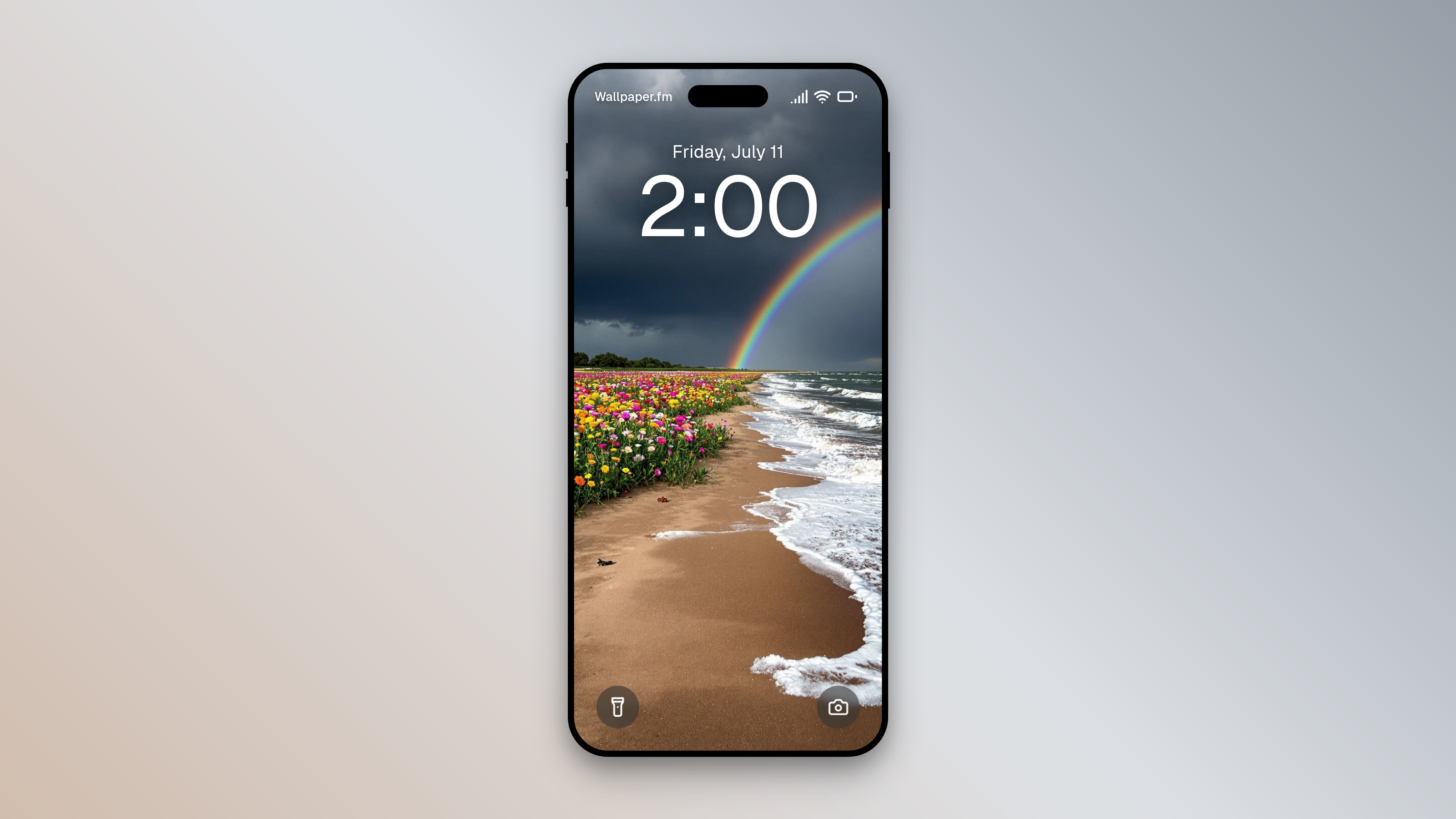 Wildflower Stormscape